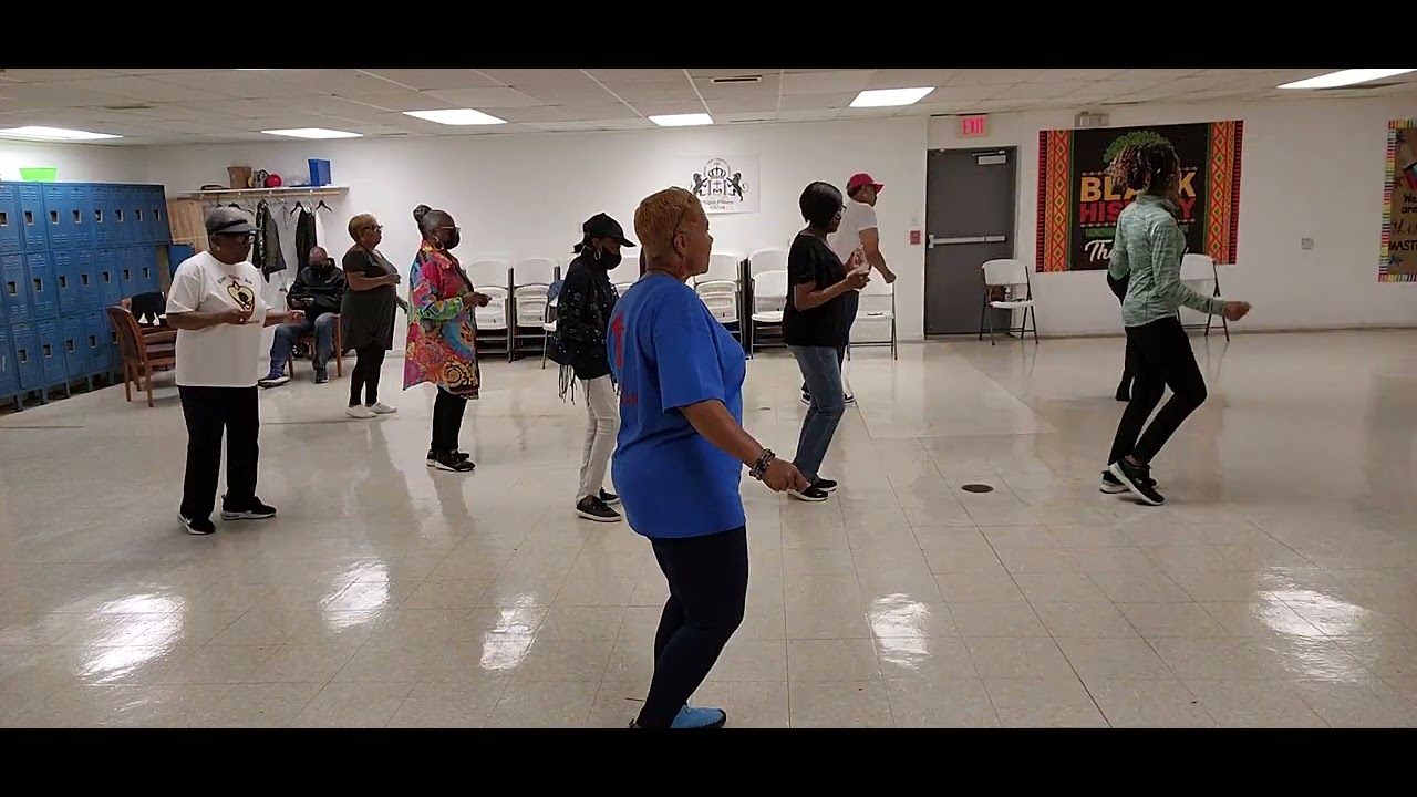 Line dance "On Top of the World" - YouTube
