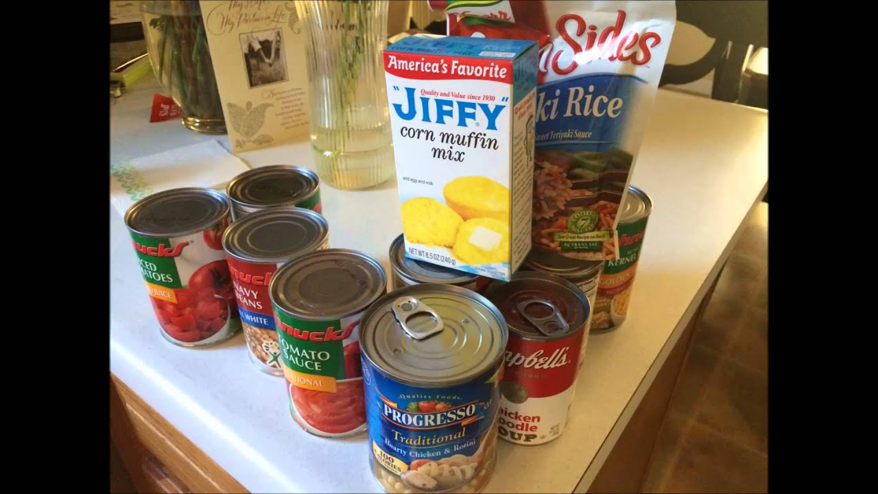 Food Bucket Challenge Leaders Week 1 - YouTube