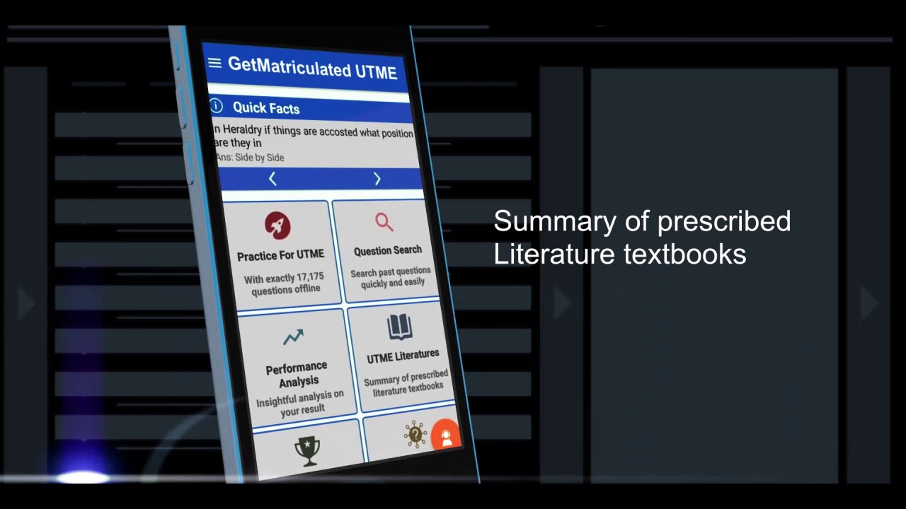 Get Matriculated: UTME practice app - YouTube