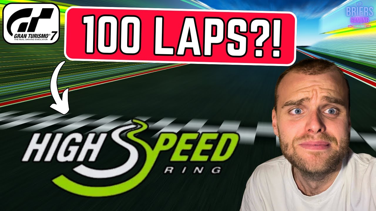 100 Laps On High Speed Ring?! (Gran Turismo 7) - YouTube
