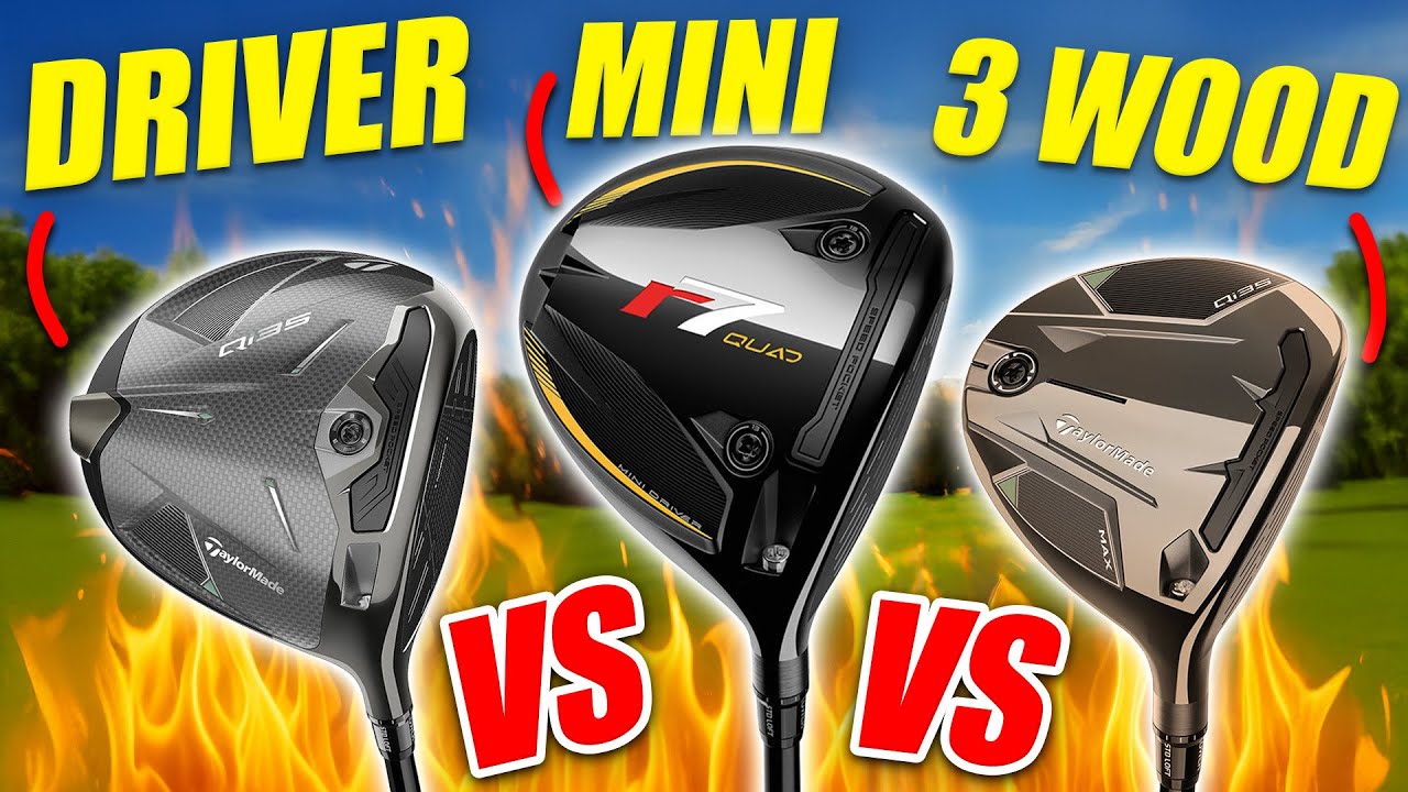 Mini Driver vs Driver vs 3 Wood - YouTube