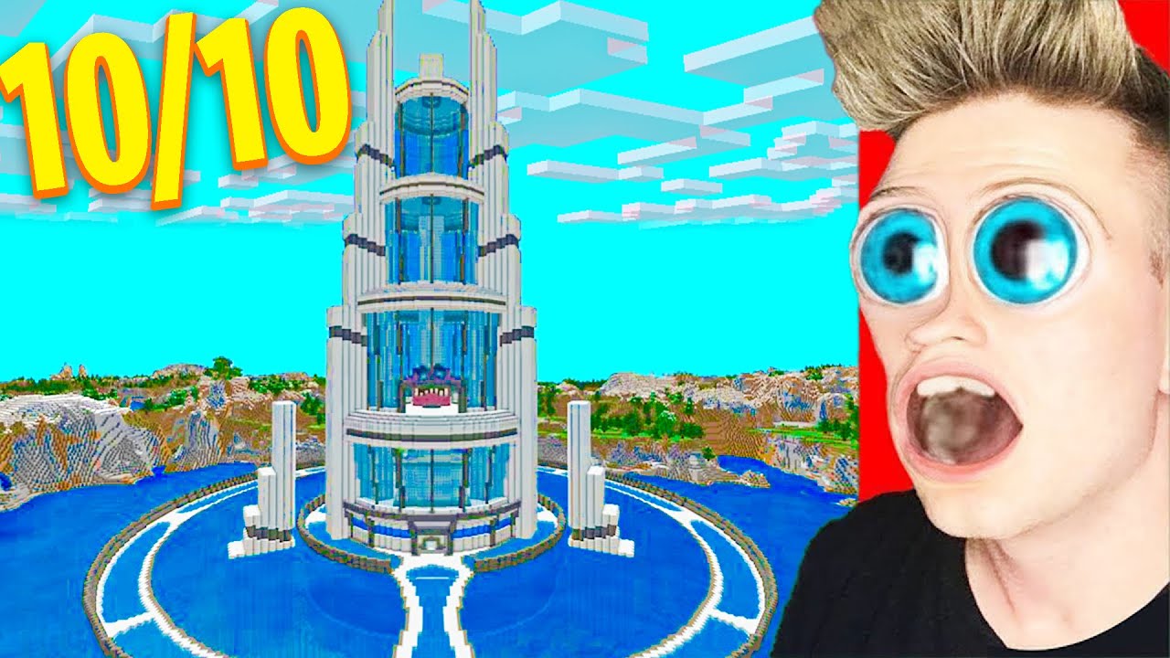 OCENIAM NAJWIĘKSZE BAZY WIDZÓW 🤯 | Minecraft Extreme - YouTube