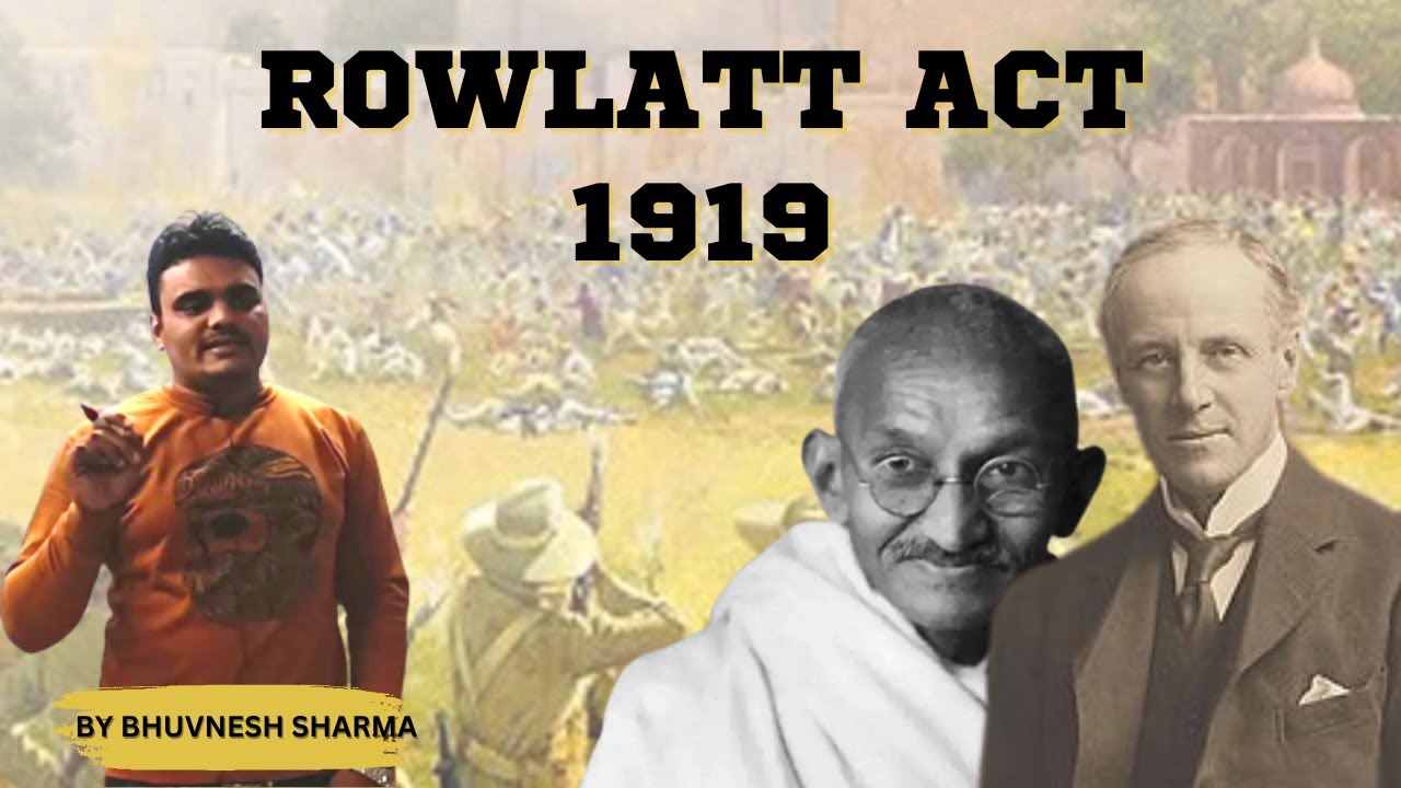 Rowlatt act 1919 || by Bhuvnesh Sir || Samiksha institute - YouTube