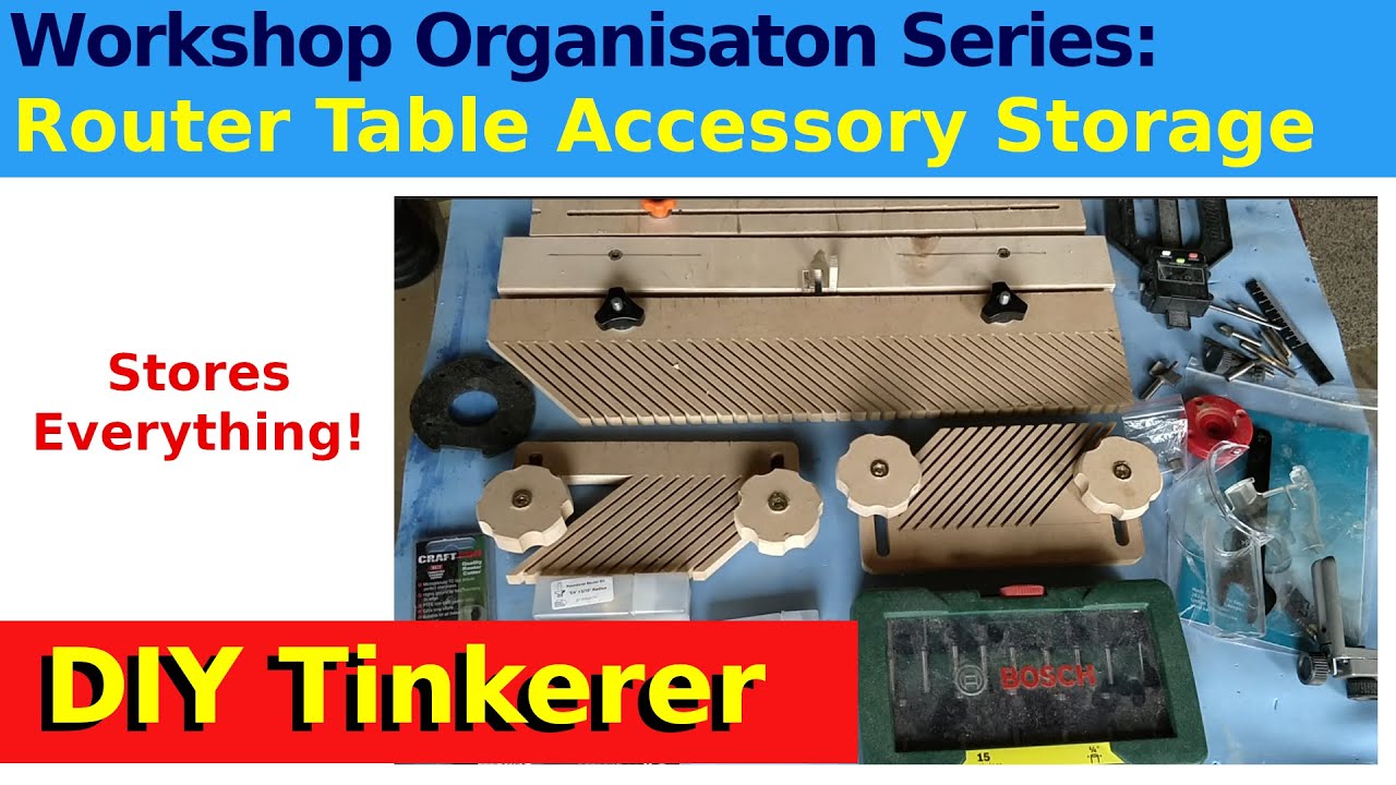 41. Workshop Organisation: Router Accessory Storage - YouTube