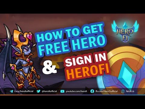 How to Get Your Hero and Sign In HEROFI - The Best GameFi in Blockchain