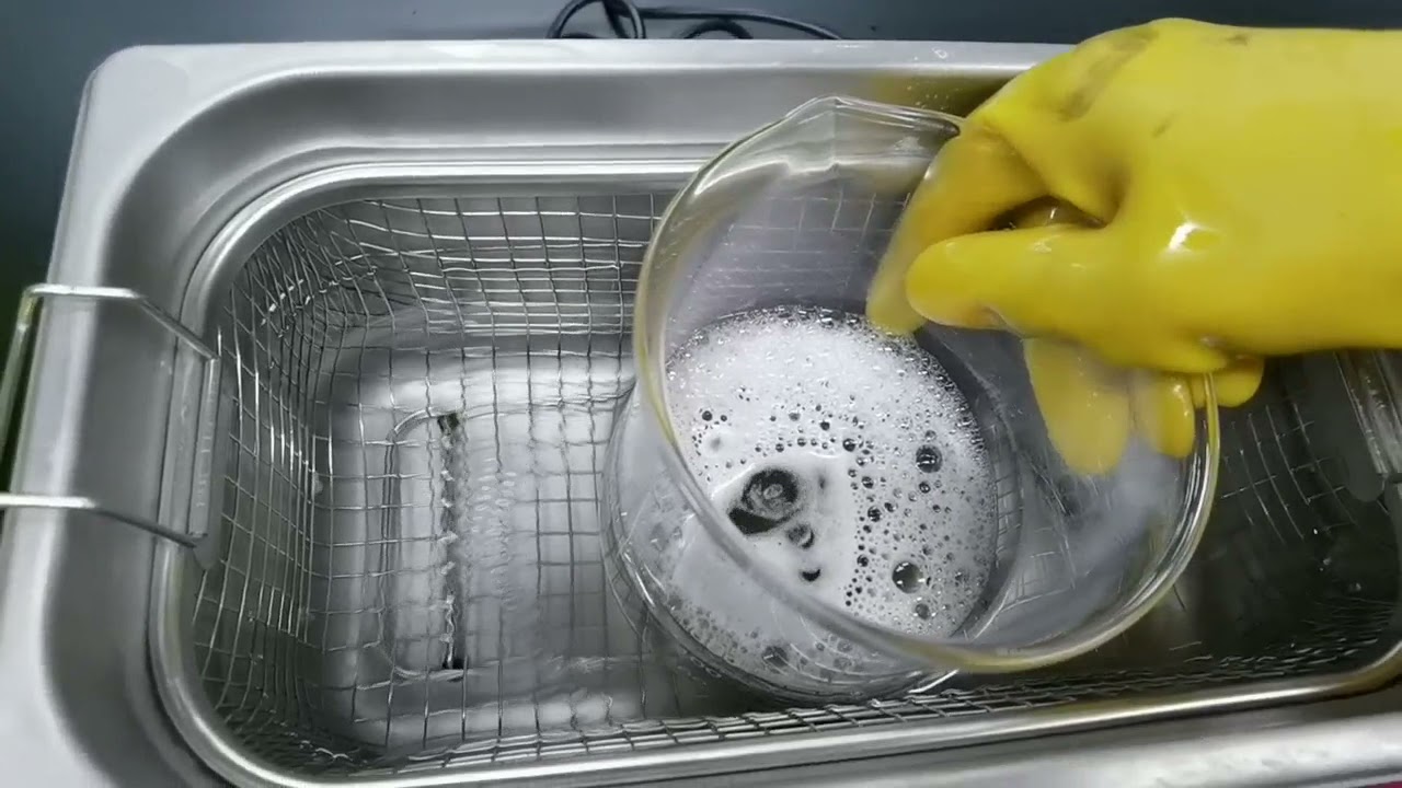 How to test the ultrasonic cleaner? Cleaning test for metal parts ...