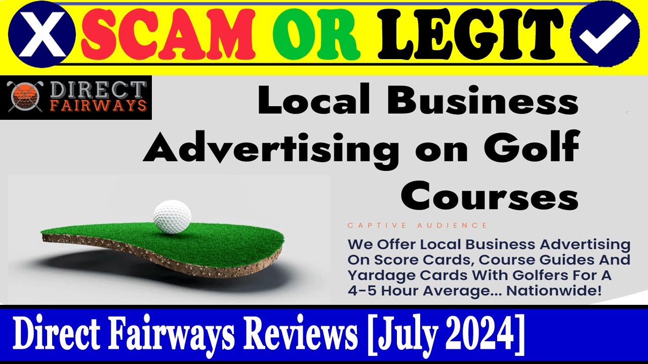 Direct Fairways Reviews (July 2024) - Is This A Legit Website? Find Out! | Scam Inspecter - YouTube