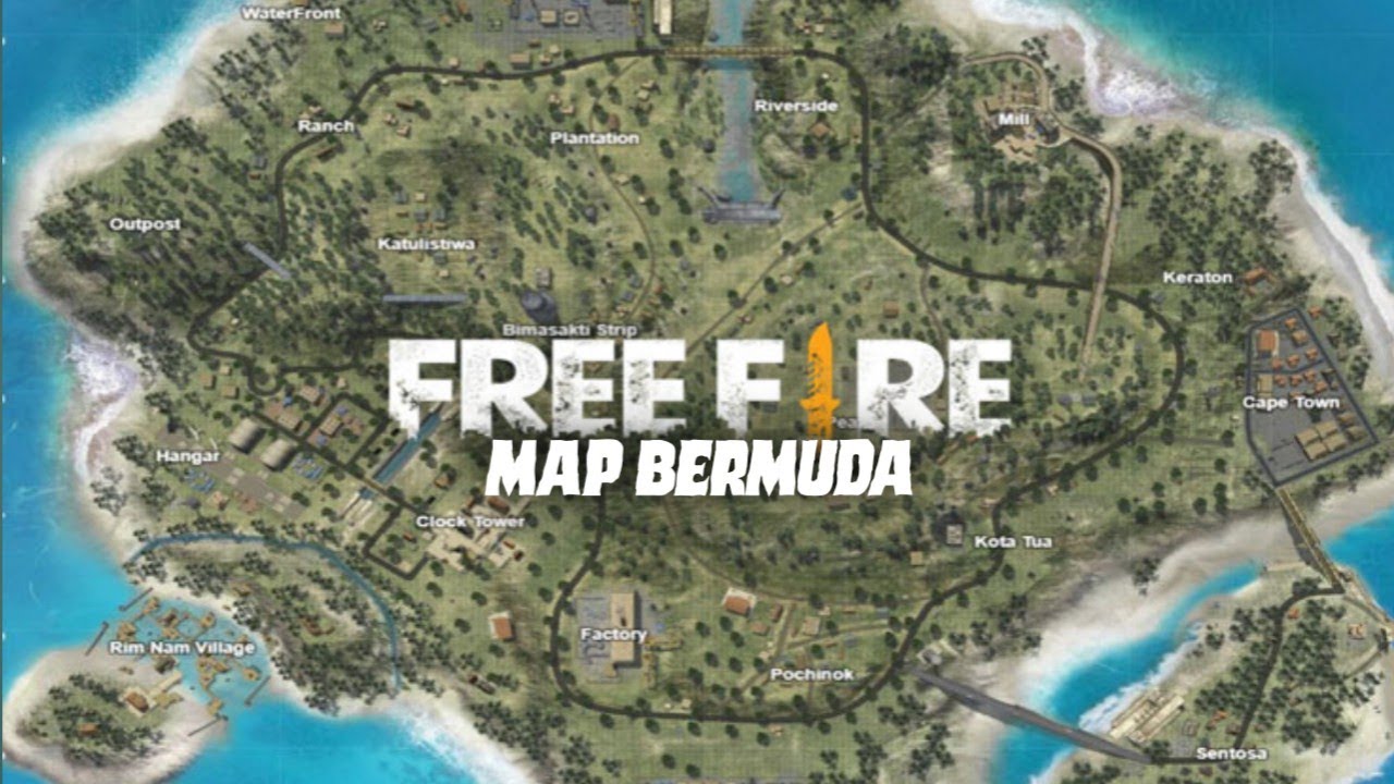 animasi maps Bermuda 🖥️ free fire battlegrounds | 99 WTF - YouTube
