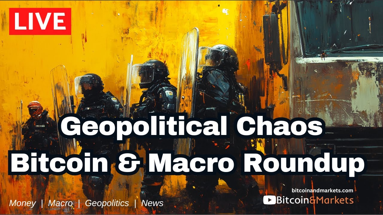 Bitcoin OTC Desks Drained, Geopolitical Chaos Erupts - Bitcoin Roundup - YouTube