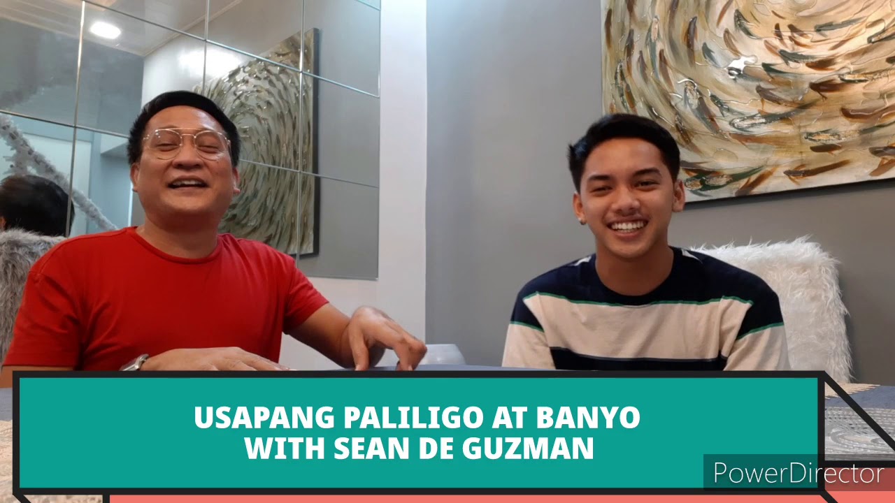 USAPANG BANYO AT PALILIGO WITH ANAK NG MACHO DANCER SEAN DE GUZMAN ...