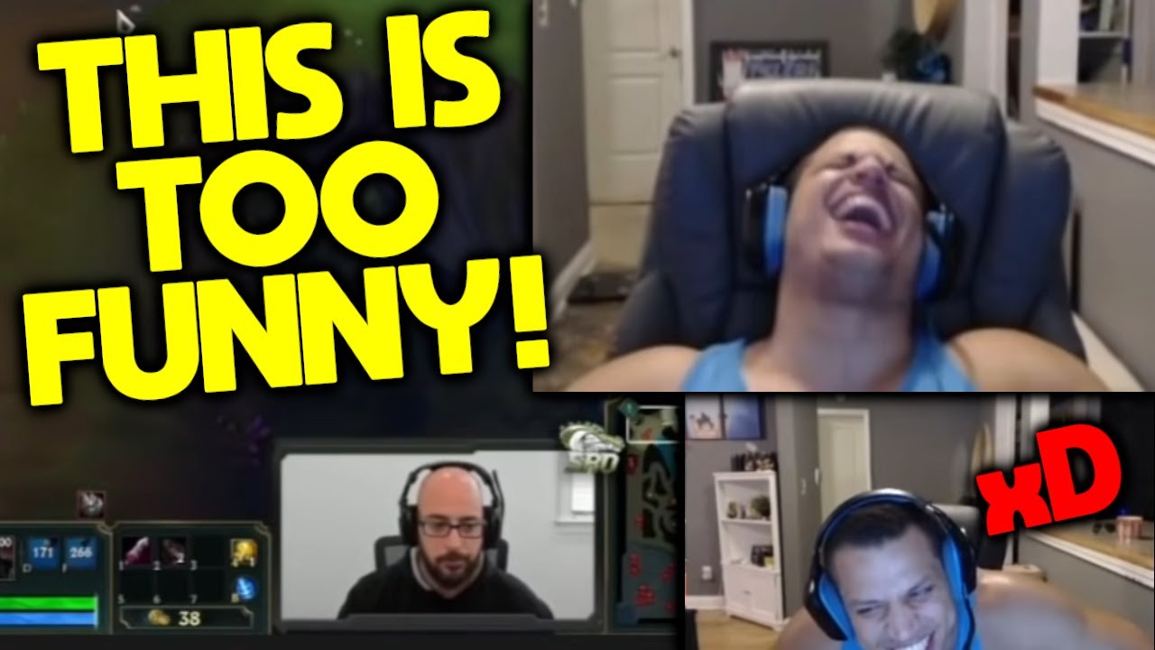 Tyler1 cries from laughter watching SRO Rage Compilation #5 - YouTube