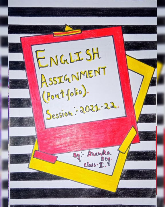 English Assignment// Portfolio// Class 10 - YouTube