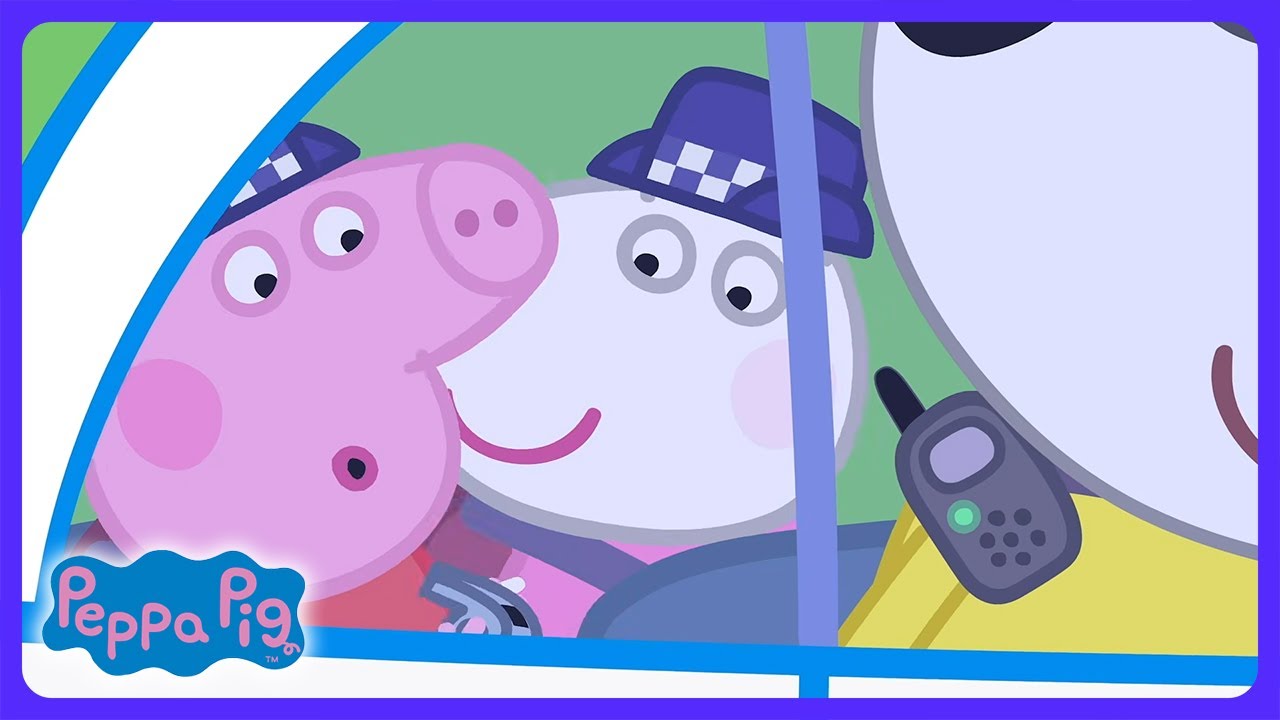Peppa Pig - Police Car Rescue! | Kids Cartoons | WildBrain Learning Lab ...