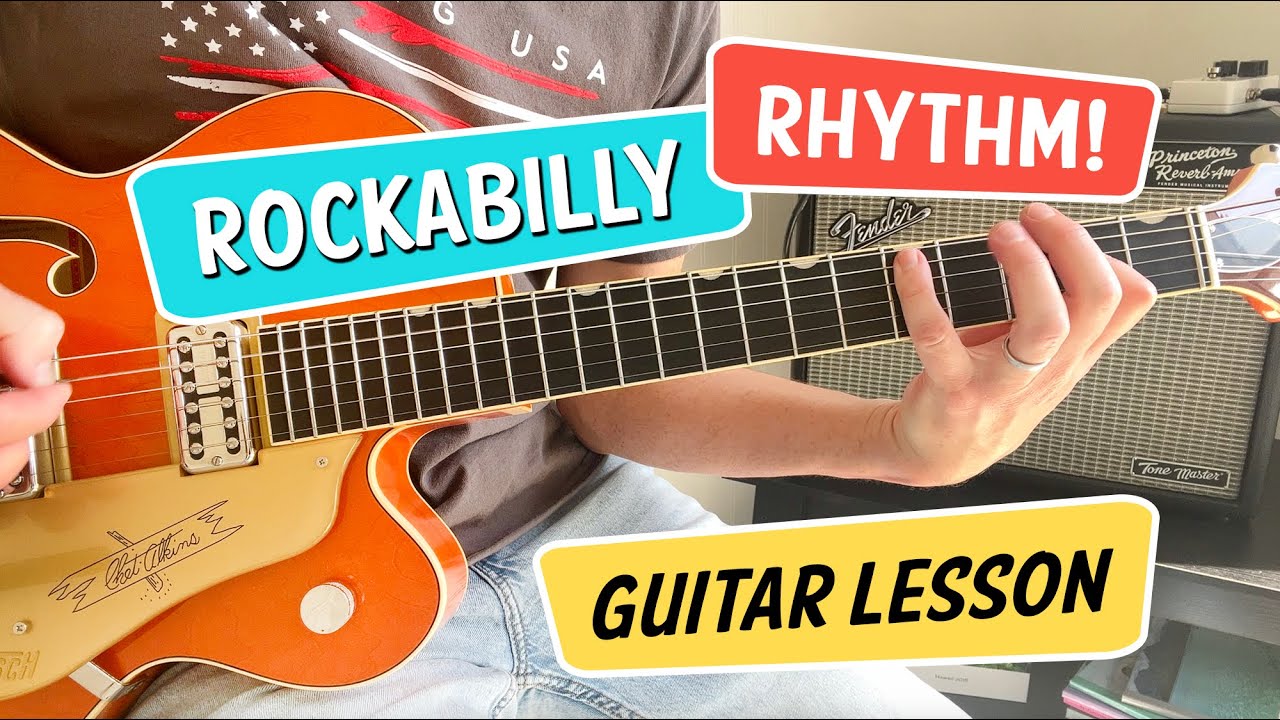 How to Play Rockabilly Rhythm Guitar (Beginner Lesson) - YouTube