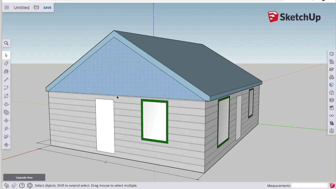 SketchUp Your House Part 2 - YouTube