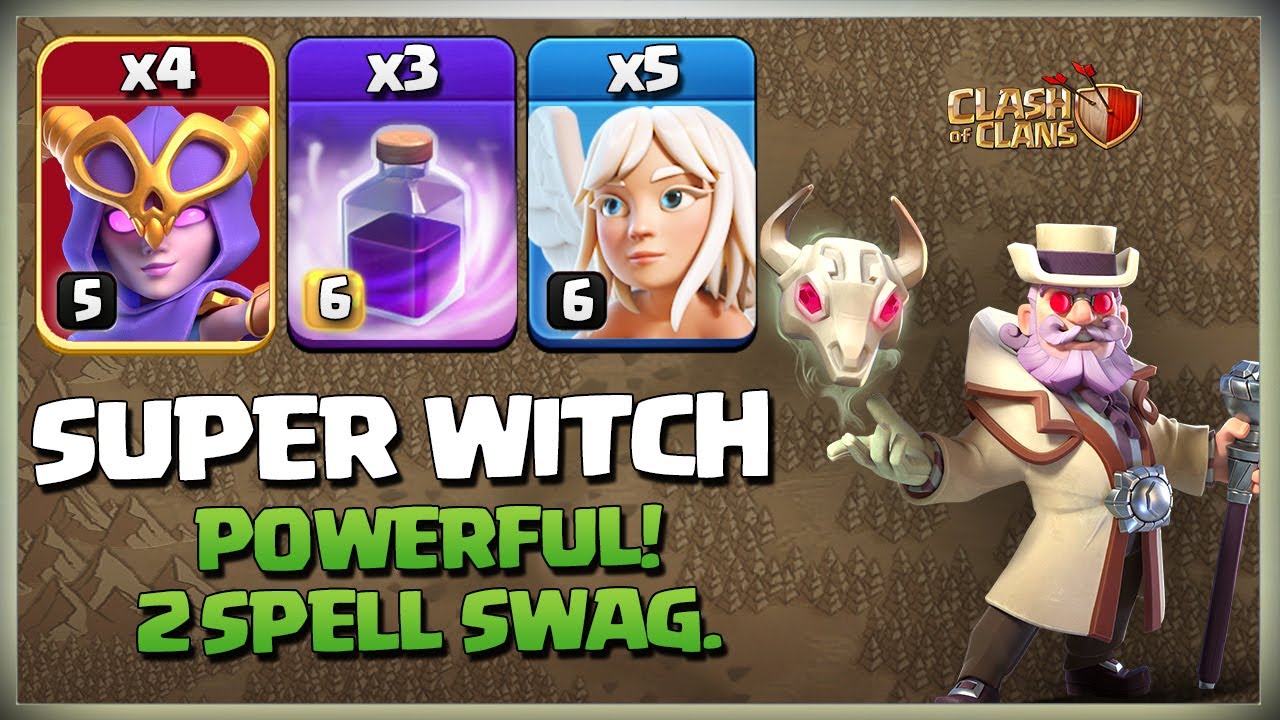 Th13 Super Witch Smash | Super Witch | Most Powerful Th13 Super Witch ...