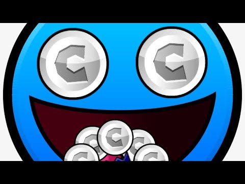 Another 15 Easy User Coins In Geometry Dash - YouTube