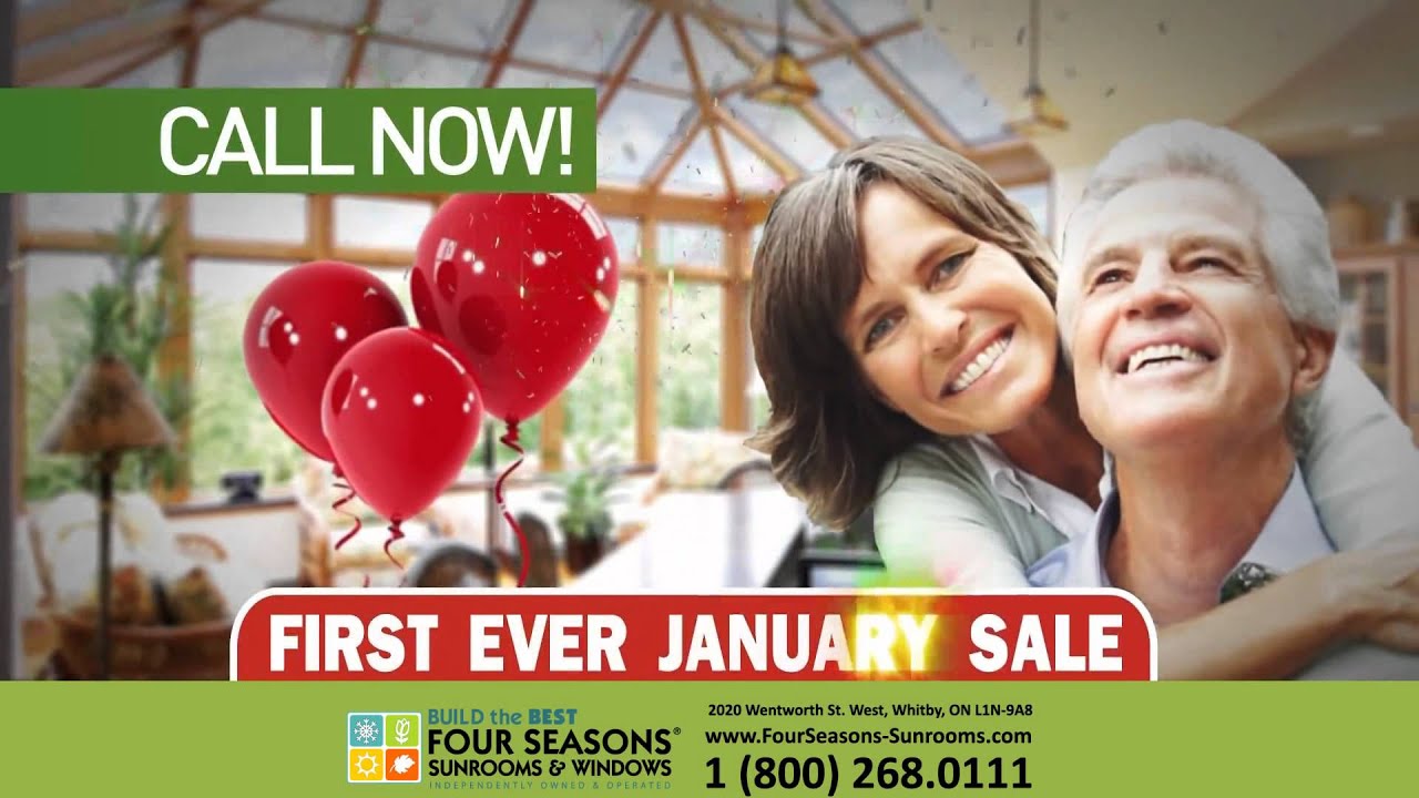 Four Seasons Sunrooms & Windows January 2012 Promotion TV Commercial ...