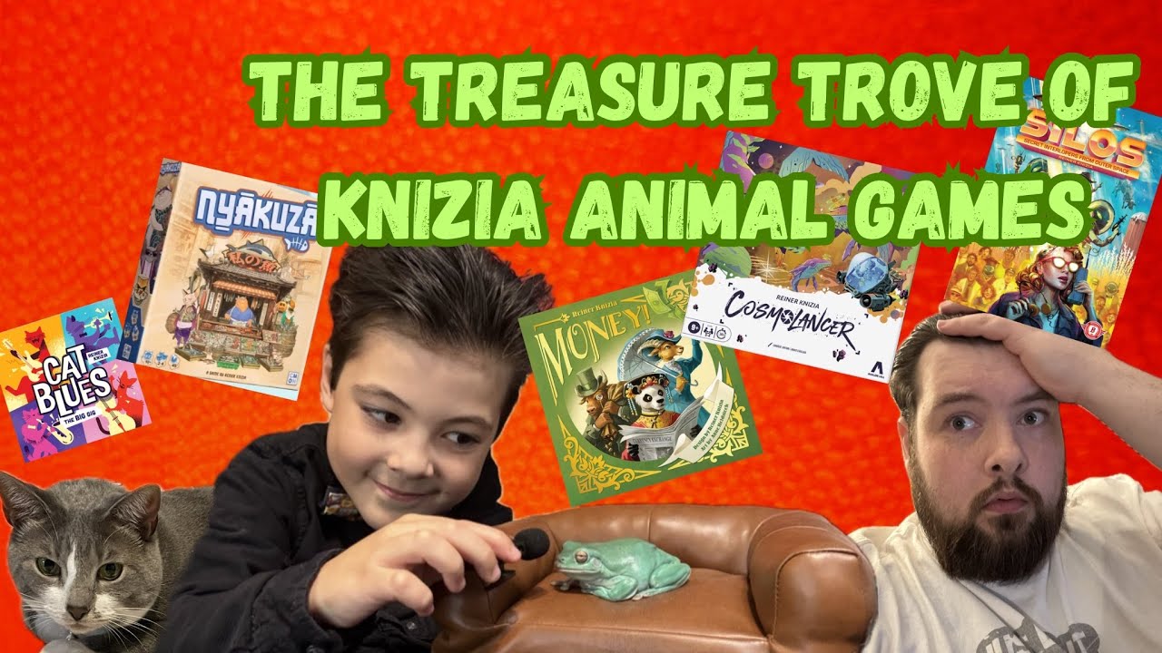The Treasure Trove of Knizia Animal Games - YouTube