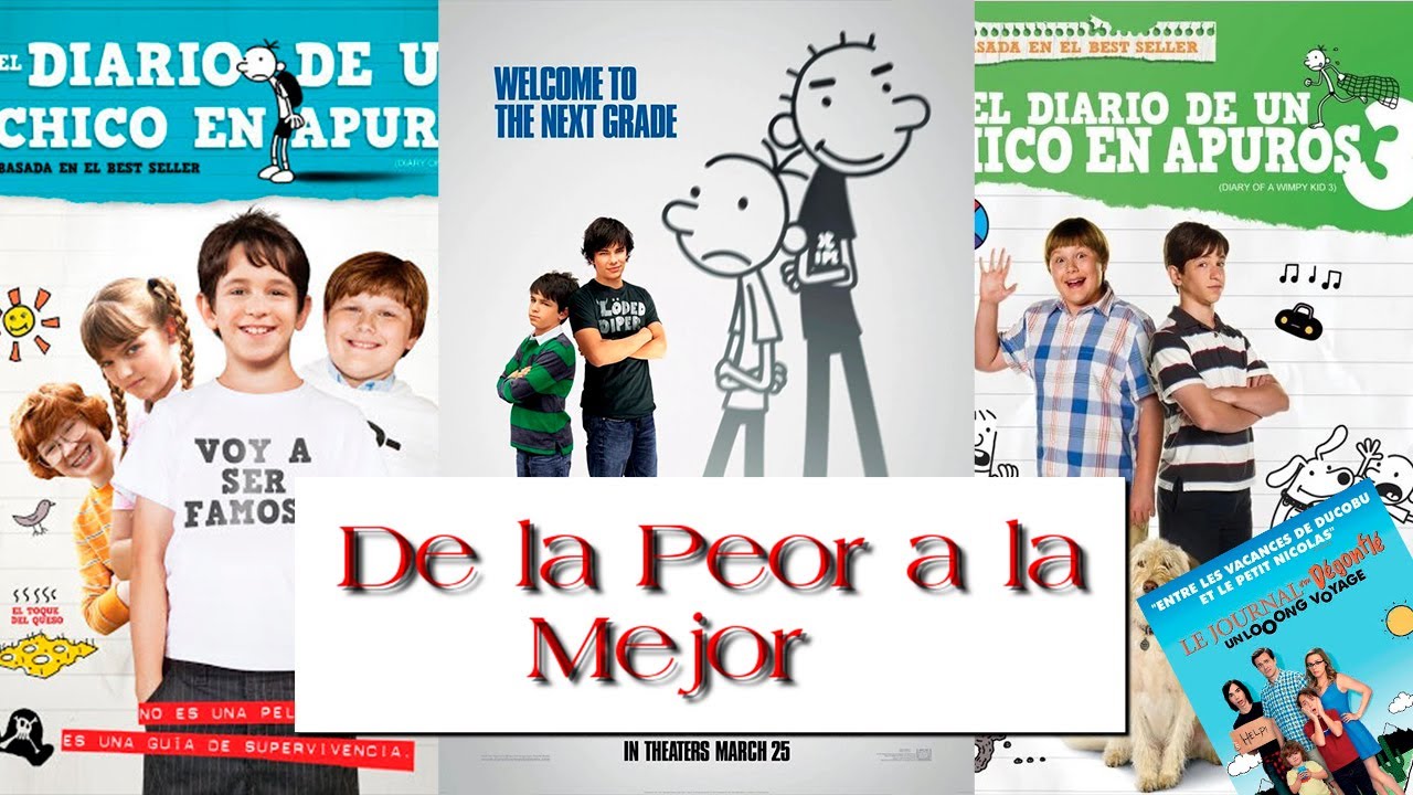| El Diario de un Chico en Apuros | De La Peor a La Mejor | - YouTube
