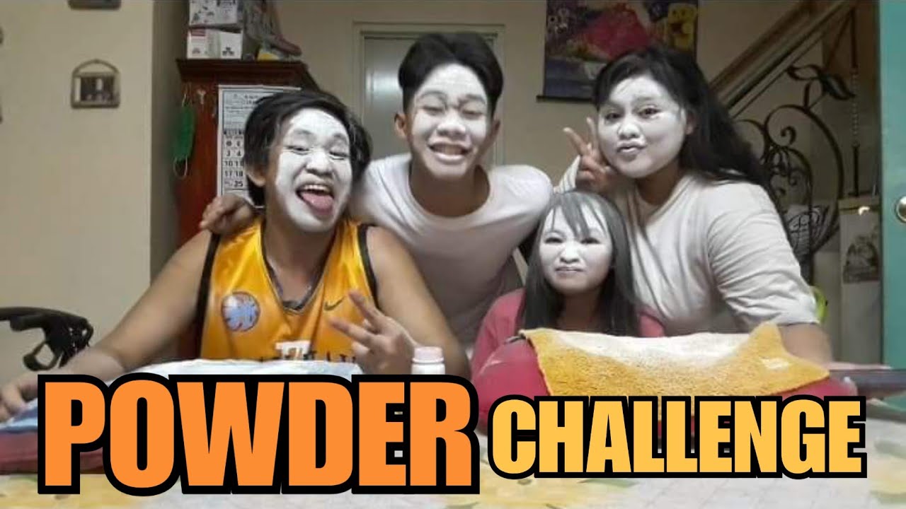 POWDER CHALLENGE !! - YouTube