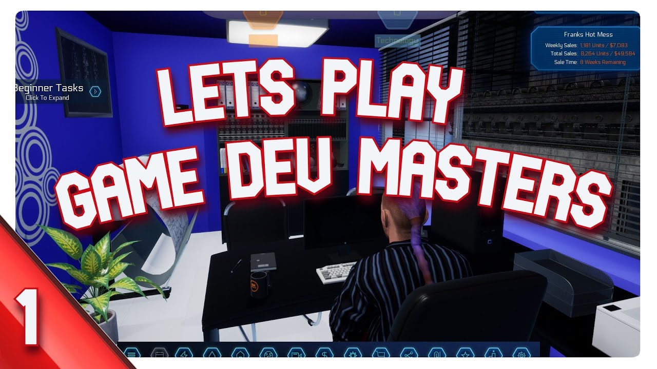 Lets play Game Dev Masters- part 1 Of Course I can make games ...