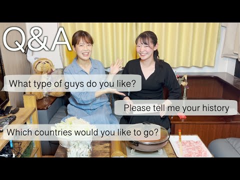 Q&A - Who is MISA?   Japanese girl answers questions while eating hot pot.
