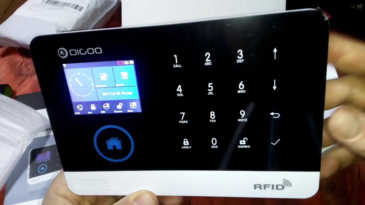 Digoo DG-HOSA 433MHz Wireless GSM&WIFI DIY Smart Home Security Alarm ...