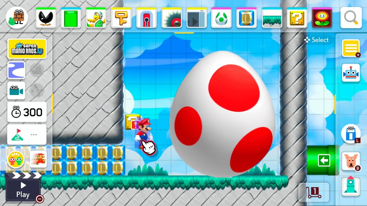 Super Mario Maker 2 - Course Maker All Power Ups (New Super Mario Bros ...