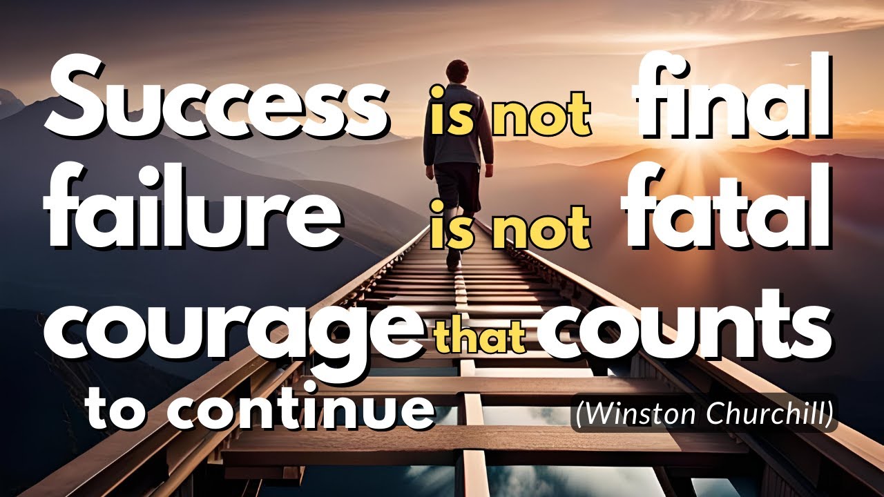 Overcoming Fear: The Key to Enduring Success and Failure! - YouTube