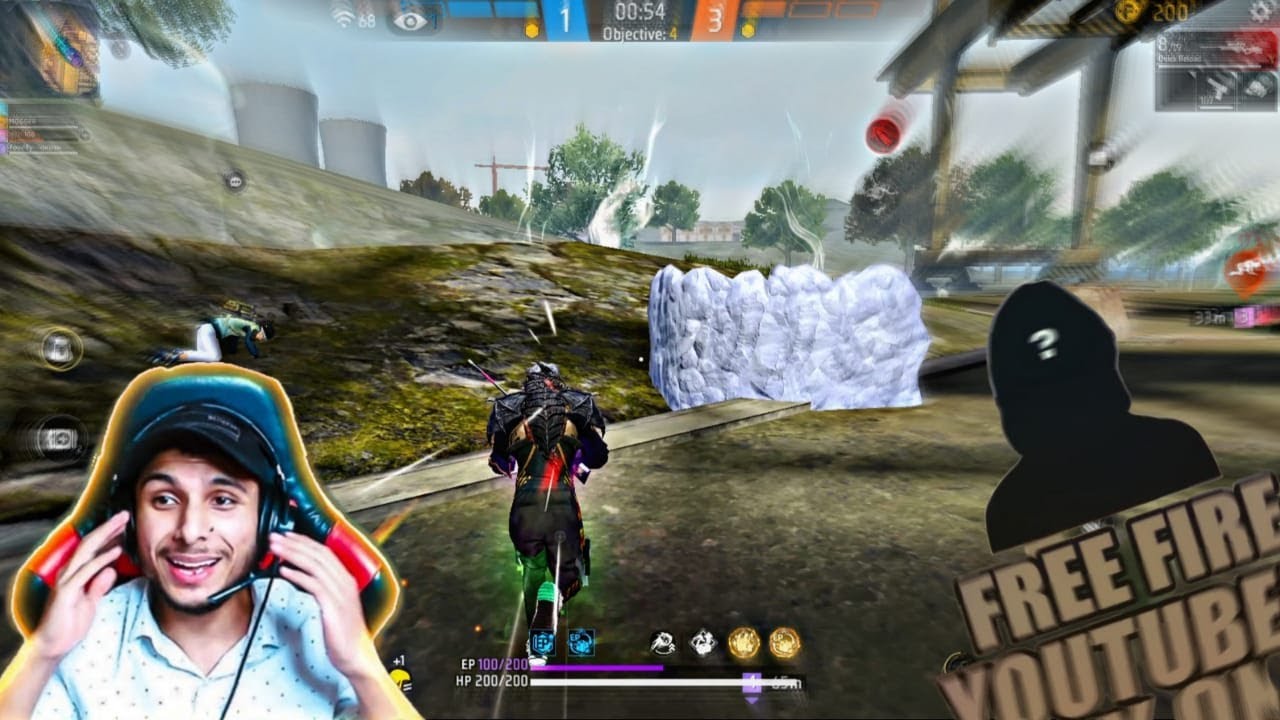 Streamer Reaction on My😈GamePlay😤 #freefire #garenafreefire # ...