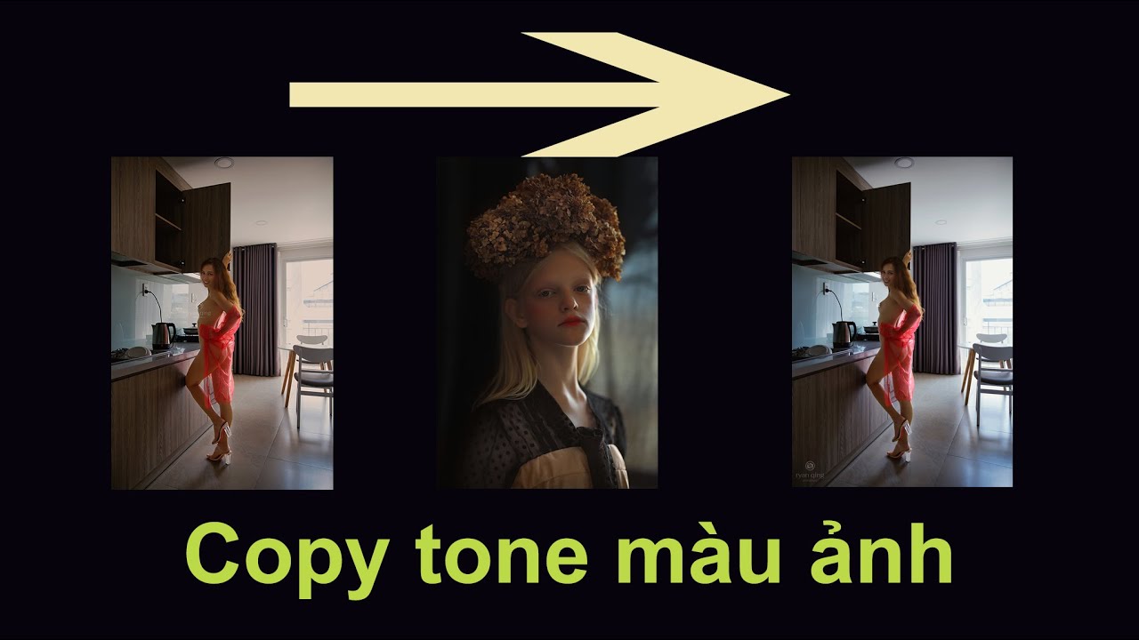 Copy tone màu ảnh trong Photoshop - YouTube