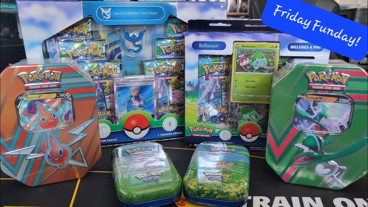 Funday Friday! - Random Packs For Starters... Pokemon GO For The Main ...