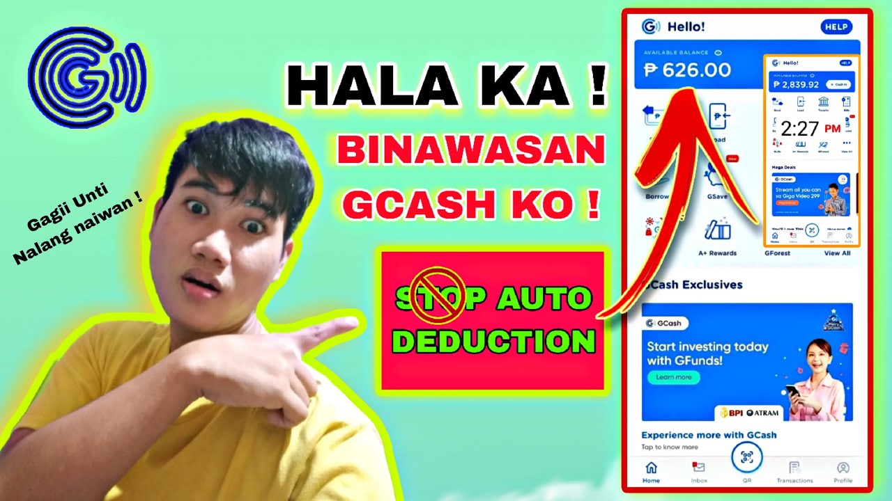 HOW TO UNLINK GCASH FROM GOOGLE? 2023 | AUTO DEDUCTION PAYMENT PROBLEM SOLVED - YouTube