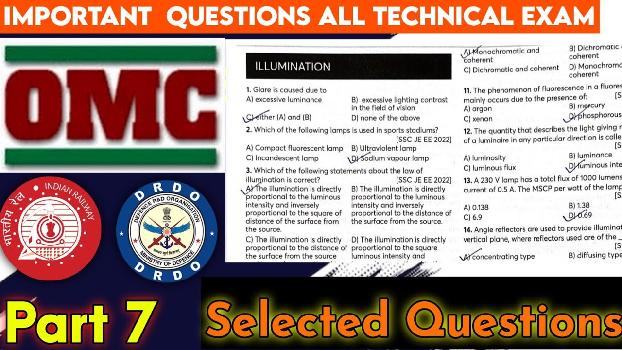 OMC, Sail, DRDO, OHPC Technical Theory Class 8 #omc #electrical #isro - YouTube