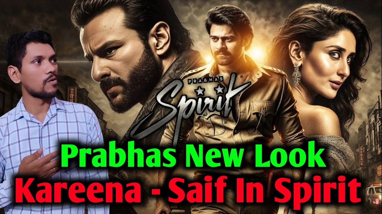 Prabhas Crazy New Look Final For Spirit Movie | Kareena Kapoor In ...