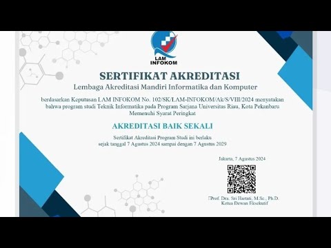 PROFIL PRODI TEKNIK INFORMATIKA UNRI - YouTube
