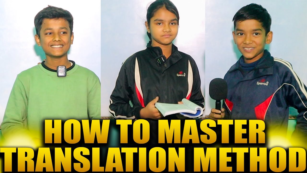 Best Way To Get Fluency At Speak English | Translation Technique ...