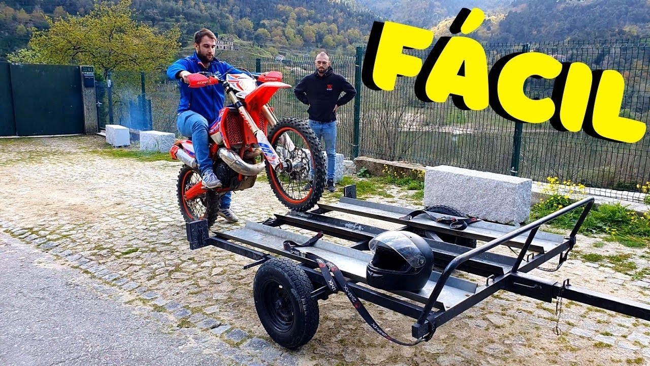COMO ATRELAR UMA MOTO ( 3 MANEIRAS ) - YouTube