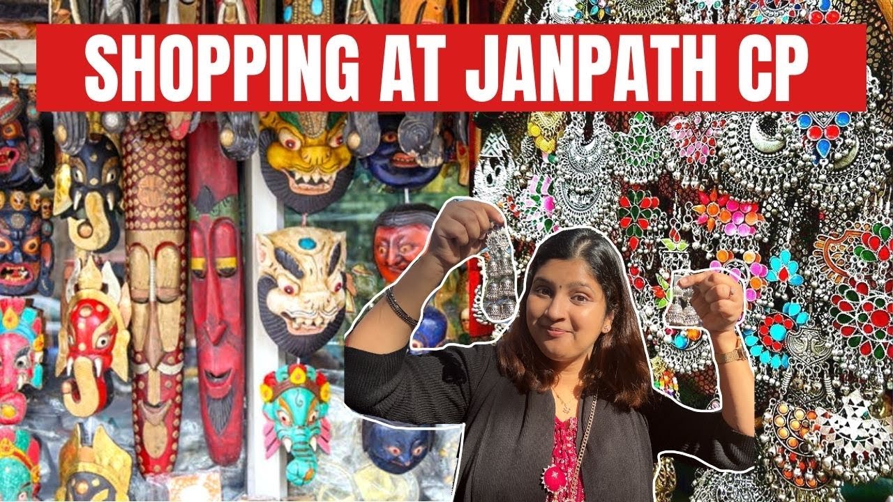 Janpath: Exploring Delhi's Trendiest Street Market | Albeli Ritu - YouTube