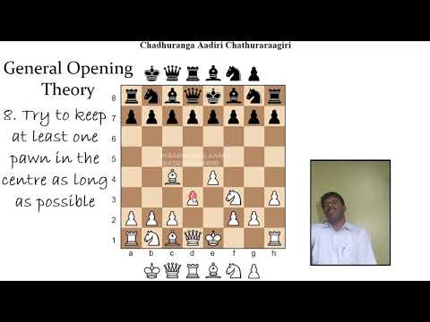 General opening theory Chess for Beginners|| ಕನ್ನಡದಲ್ಲಿ ಚೆಸ್ ಕಲಿಯಿರಿ--10 - YouTube