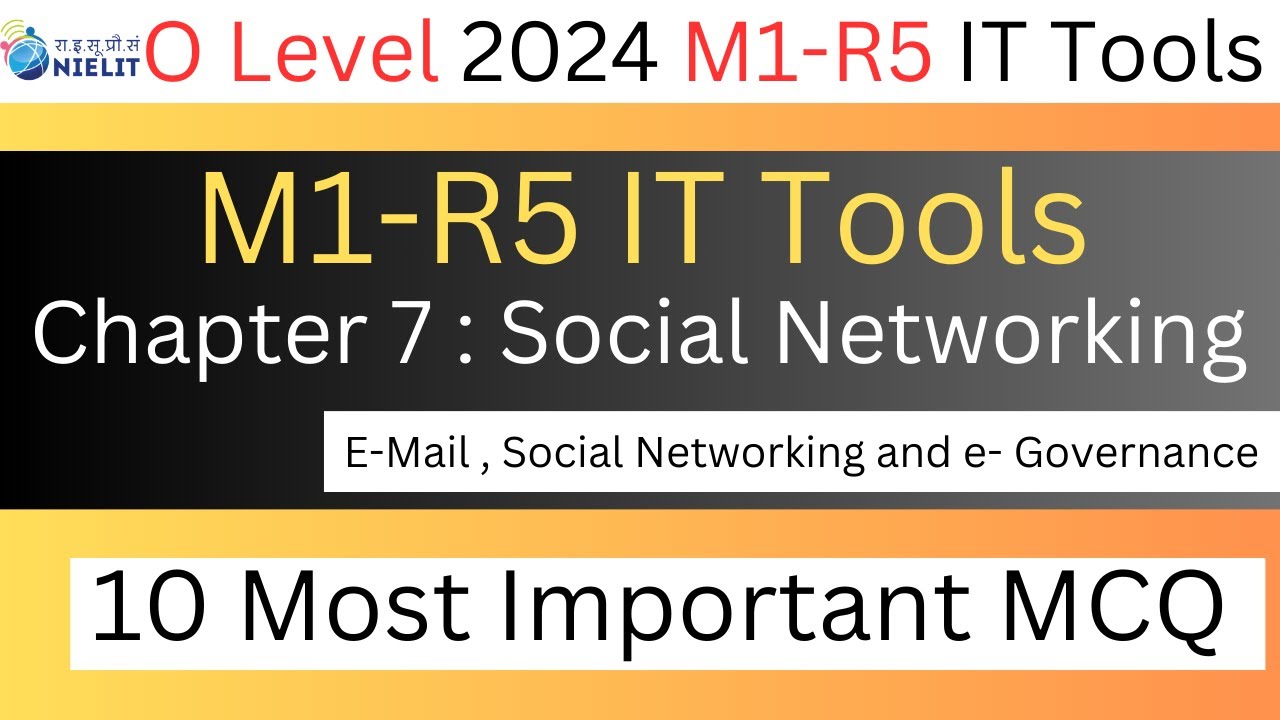 IT Tools O level Important Question | O Level 2024 Exam 🔥 - YouTube