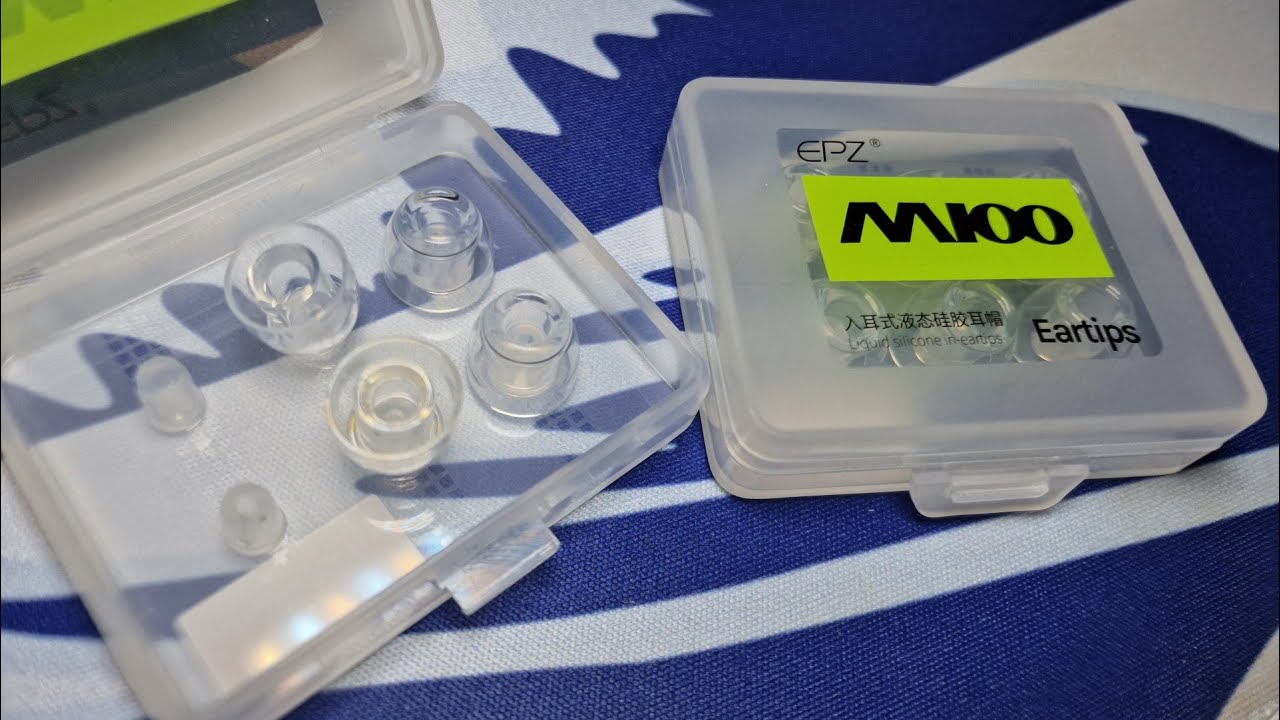 EPZ M100 Liquid Silicone Ear-Tip Review - As good as the OG? - YouTube