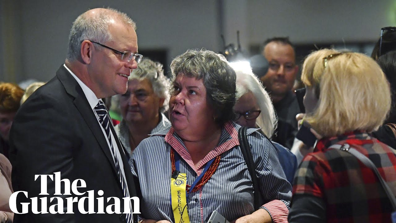 Australian prime minister Scott Morrison egged at election function in ...