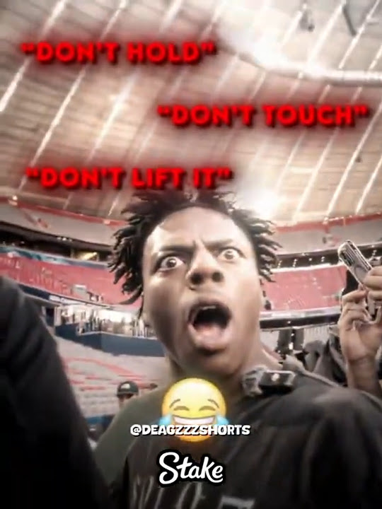 speed touch the UCL trophy but....... #ishowspeed - YouTube