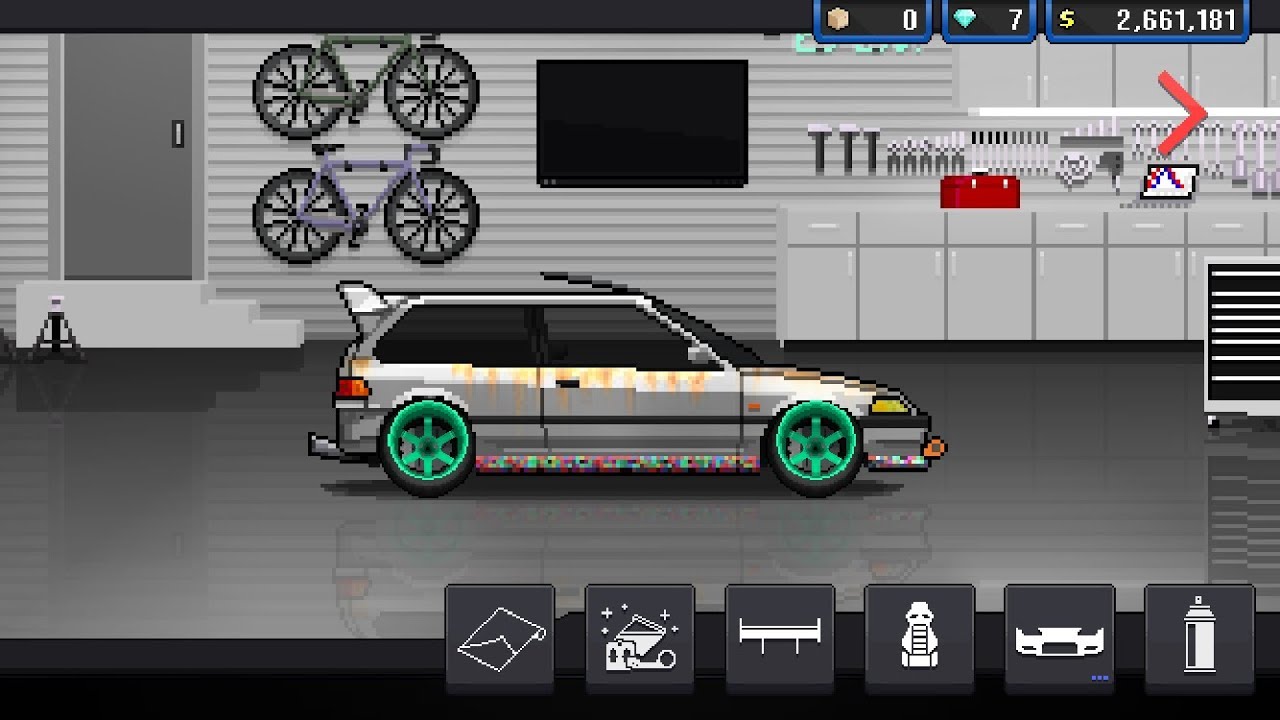 Pixel Car Racer I Ultimate Ricer - YouTube