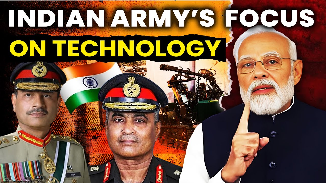 Indian Army Chief Gives value to Technology : Pak & China Major ...