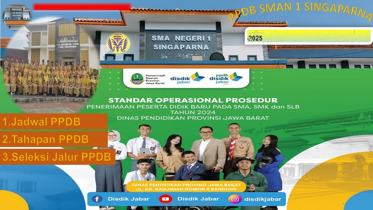 Informasi PPDB SMAN 1 Singaparna 2024 Part 2 - YouTube