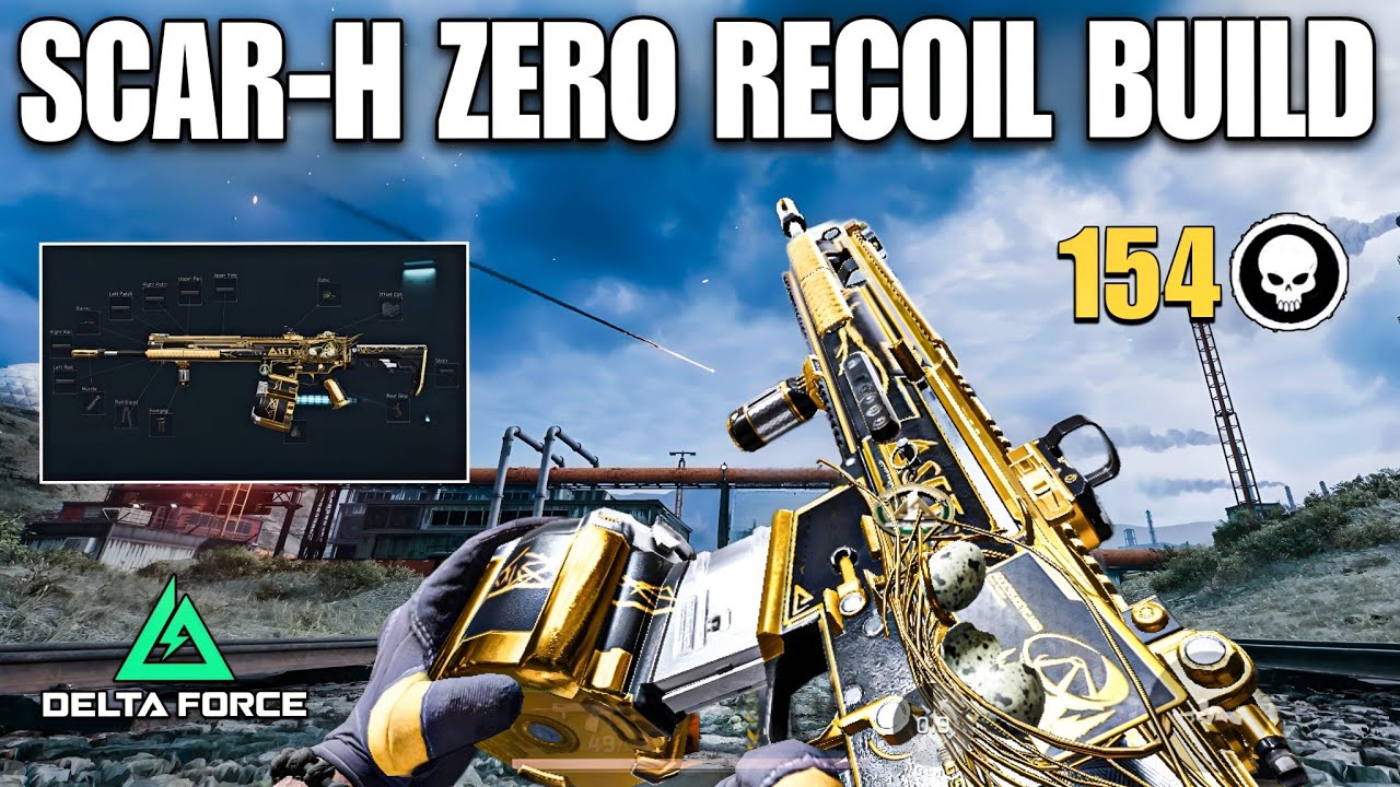 Scar H Loadout Delta Force Zero Recoil Build Gameplay! - YouTube