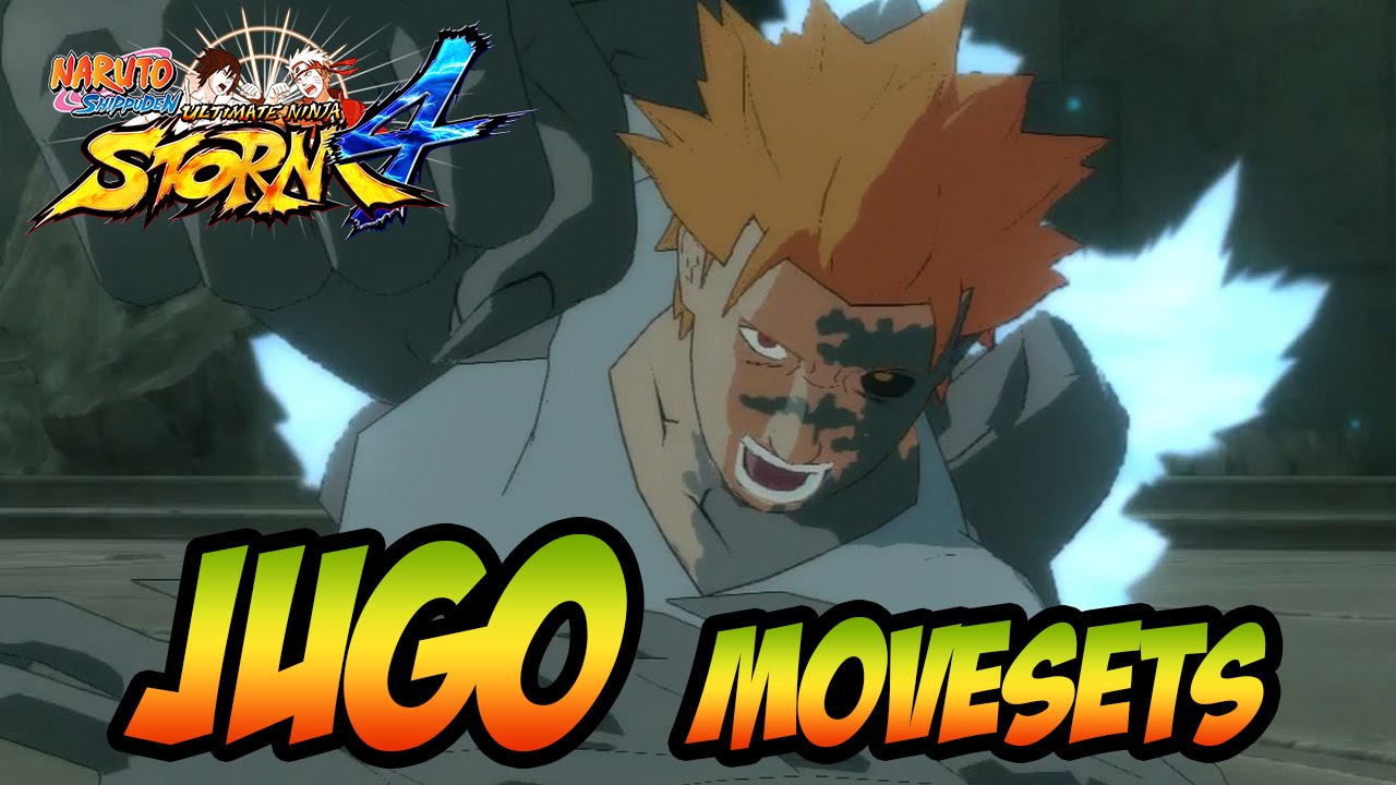 Naruto Ultimate Ninja Storm 1-4 - Jugo Movesets - YouTube